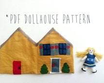 Unique dollhouse pattern related items | Etsy