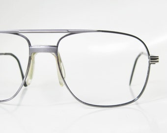 Mens Aviator Sunglass Frames 1970s Vintage by OliverandAlexa