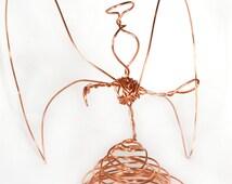 Unique wire angel sculpture related items | Etsy