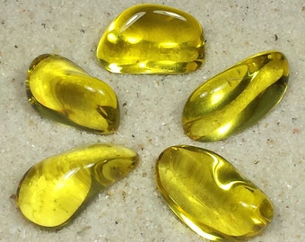 Yellow obsidian | Etsy