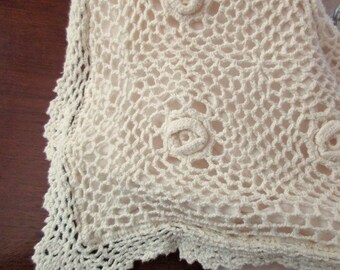 Crochet pillow sham | Etsy