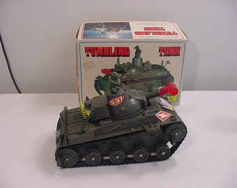 Vintage toy tank | Etsy