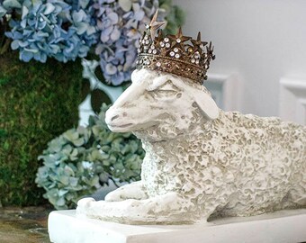 Lamb statue | Etsy