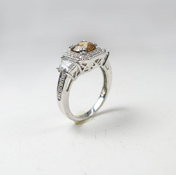 Zircon Ring Zircon Sterling Ring Natural Zircon Ring Zircon