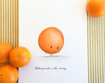 Orange puns | Etsy