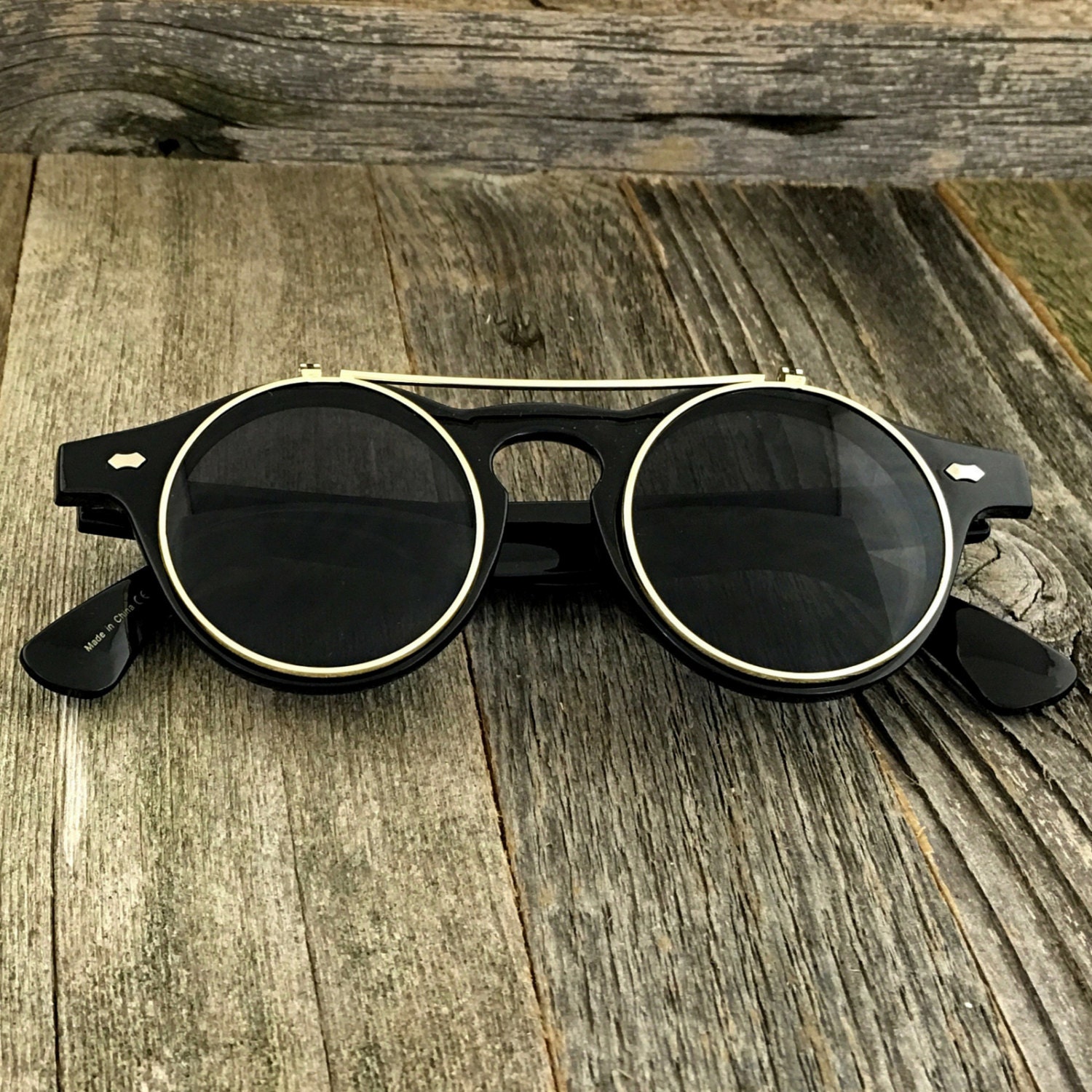 John Lennon Style Round Hippie Sunglasses Retro By Nikkieyewear