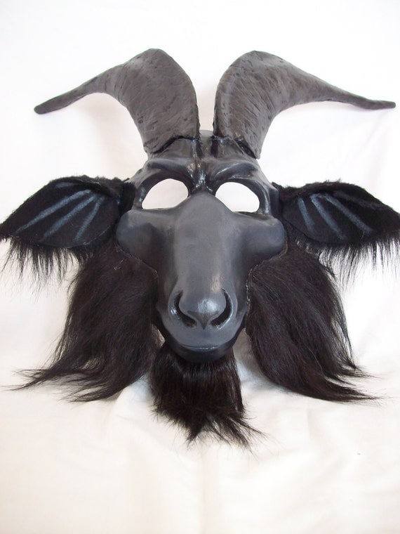 Baphomet mask by coffinhunter13 on Etsy
