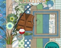 Unique fishing clip art related items | Etsy