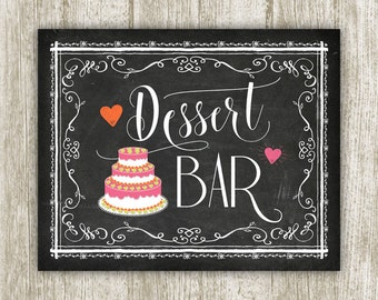 Dessert poster | Etsy
