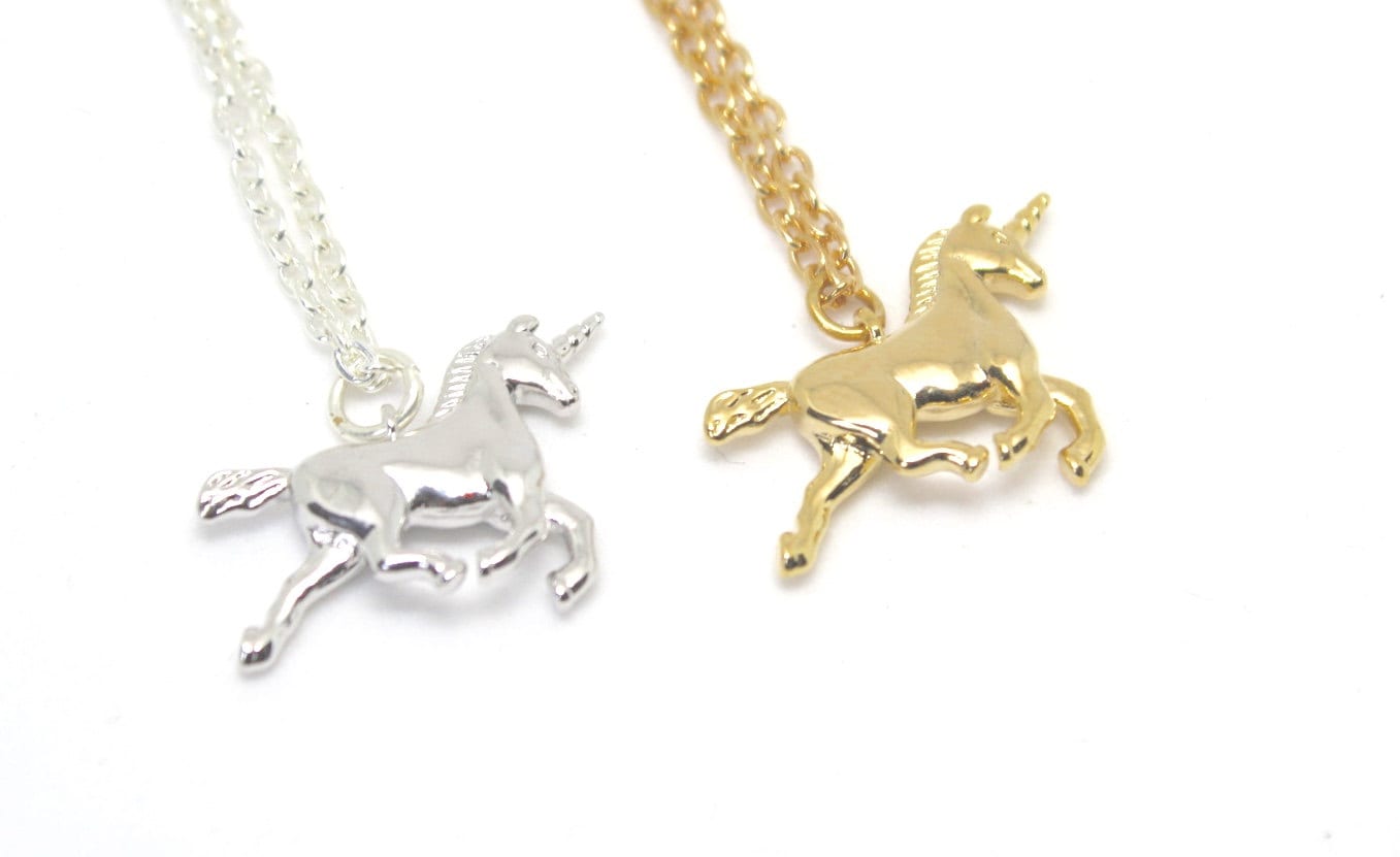 Unicorn Necklace Unicorn Jewellery Unicorn Gift Friendship