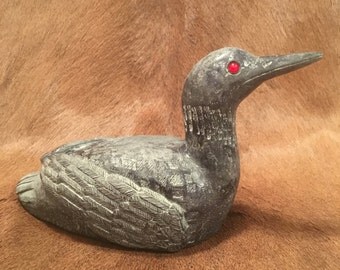 Loon sculpture | Etsy