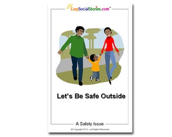 Let's Keep Our Hands to Ourselves Easy Social Story