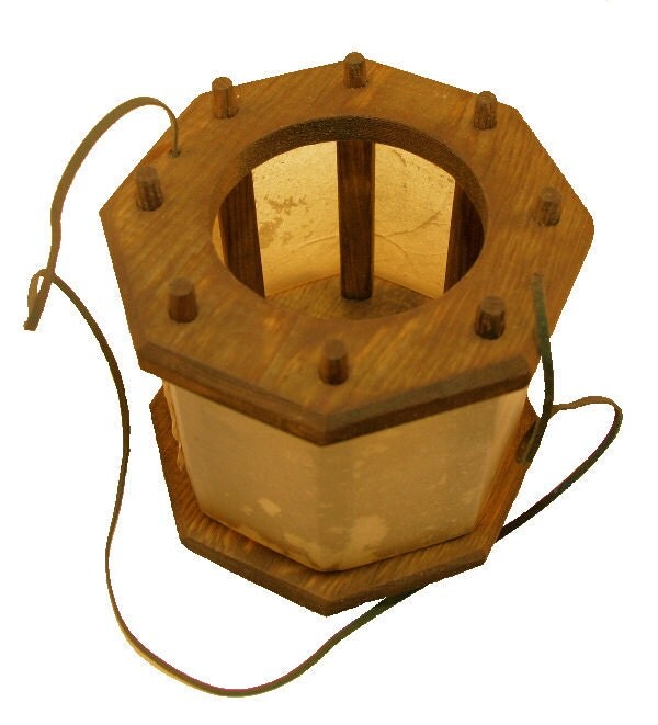 Wooden Medieval Lantern