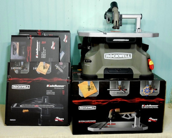 Rockwell Blade Runner Table Jig Saw RK7320 Complete with 3