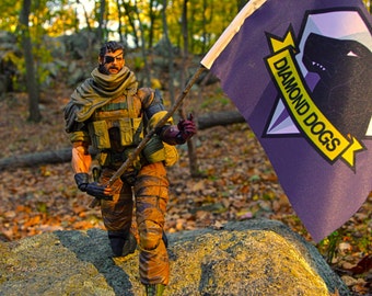 Metal Gear Solid Diamond Dogs Flag Show your by ZanzibarLand