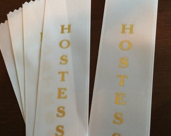 Satin award rosette ribbons Best of Show