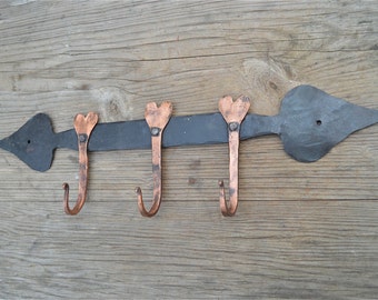 Wrought iron hooks | Etsy