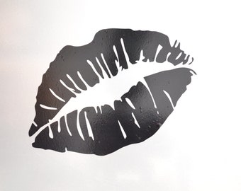 Lips vinyl decal | Etsy