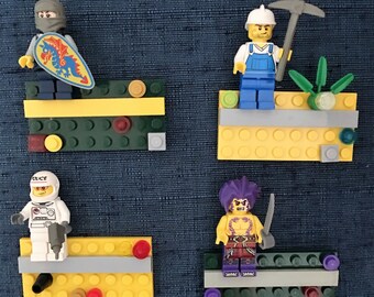 lego name tags – Etsy