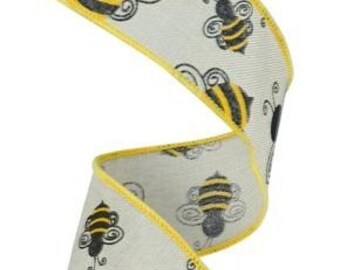 Bumble bee ribbon | Etsy