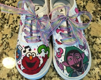 Sesame street shoes | Etsy