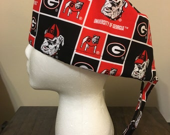 St Louis Cardinals Scrub Cap Cardinal on Bat Pattern Surgery