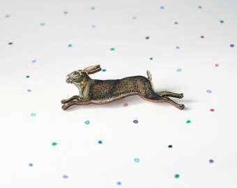 Running rabbit | Etsy