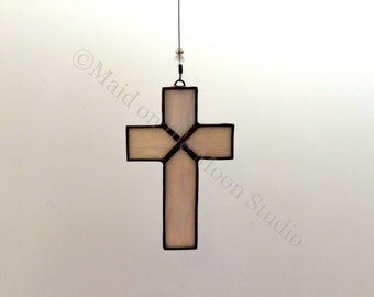 Stained glass cross | Etsy