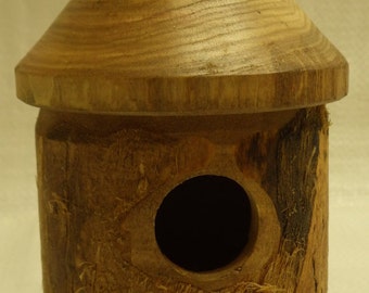 Turned birdhouse | Etsy