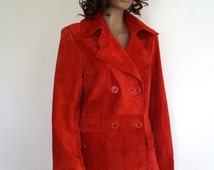 Popular items for leather trench coat on Etsy