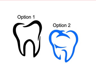 Tooth decal | Etsy