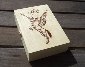 Unicorn pencil box | Etsy