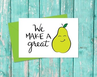 Printable Greeting Card INSTANT DOWNLOAD by HeyScatterbrain