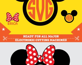 Minnie mouse svg | Etsy