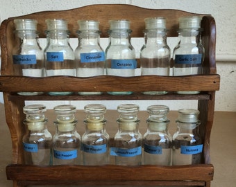 Unique vintage spice jars related items | Etsy