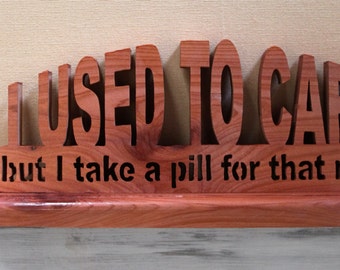 Funny desk sign | Etsy