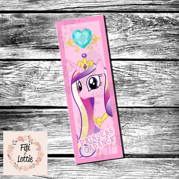 My Little Pony Princess Cadance Bookmark Printable Instant