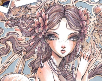 Original art and prints from artist Kellee Riley by KelleeArt