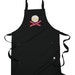 Bacon and Eggs Apron Punk Rock Apron Skull by JumpingJackalope