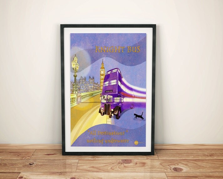 A009: Poster Knight Bus