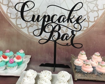 Cupcake table sign | Etsy