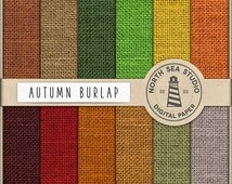 Unique burlap digital paper related items | Etsy