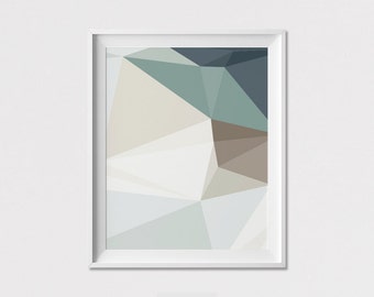 Geometrische kunst | Etsy