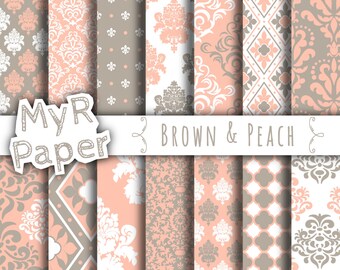 Blue Digital Paper: Intense Shades of Blue patterns by MyRpaper