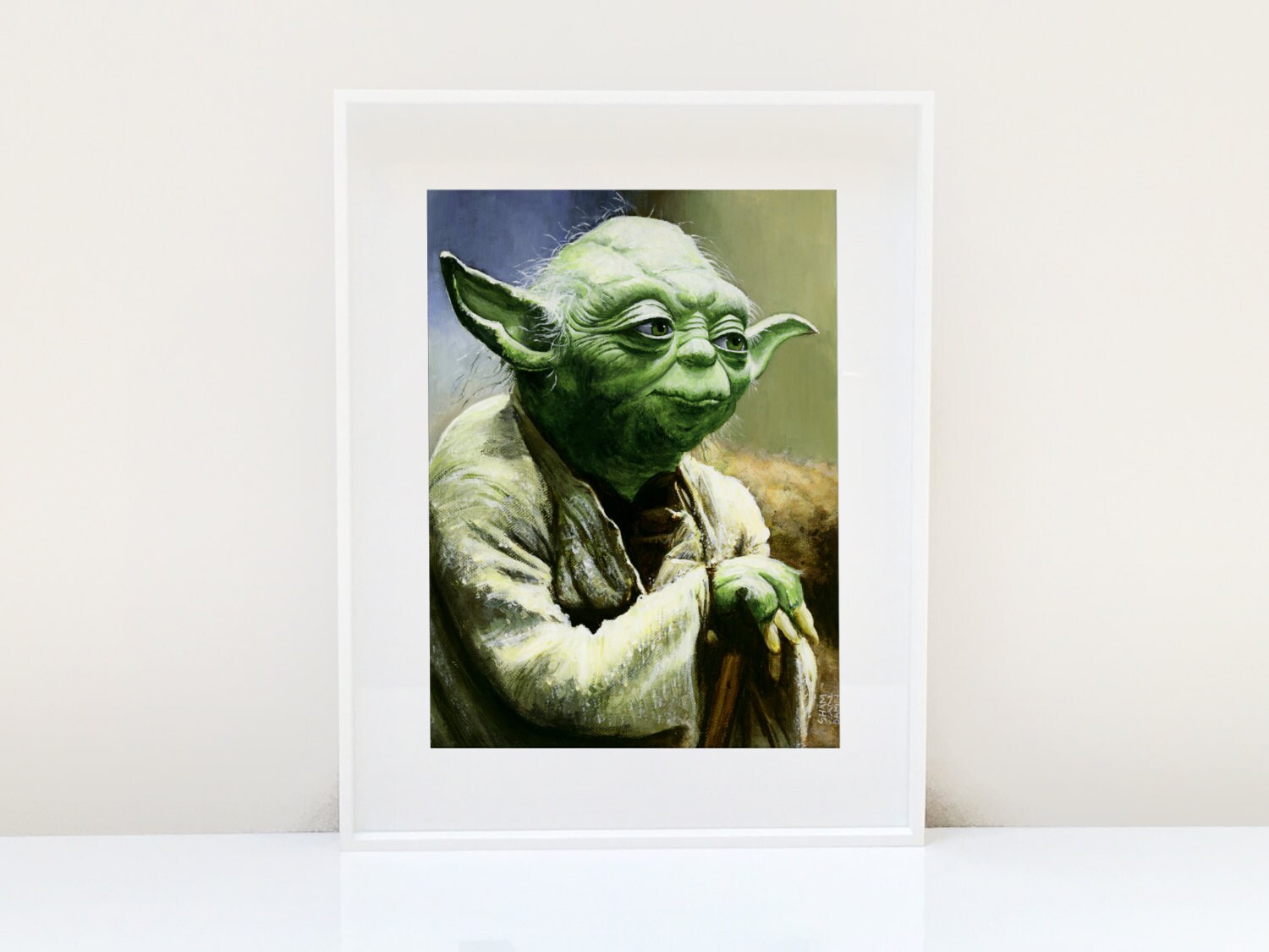 Yoda Portrait Yoda Art Star Wars Art Star Wars Jedi The