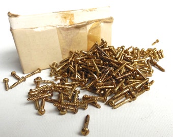 Small brass screws | Etsy