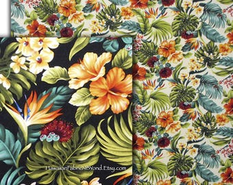 Tissu tropical | Etsy