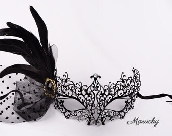 Unique metal mask related items | Etsy