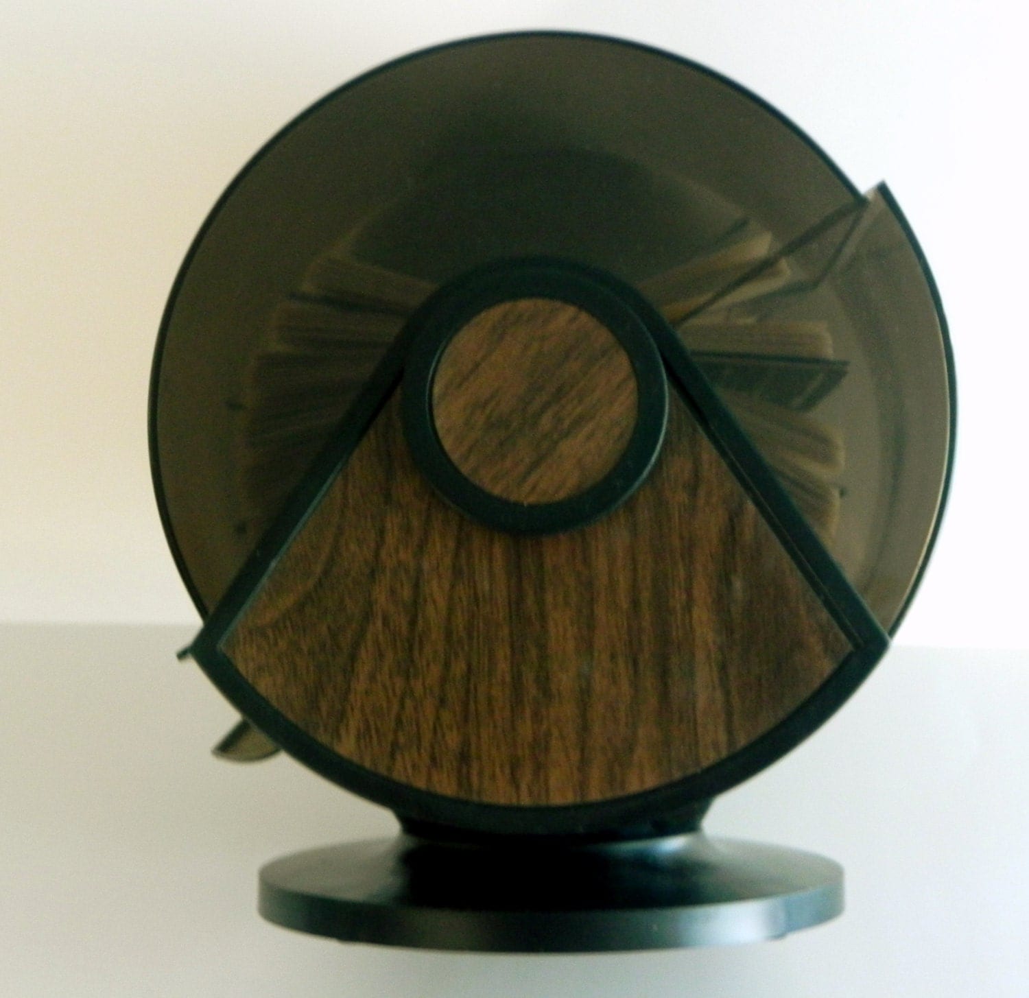 Wood Grain Vintage Rolodex Swivel Base Card File SW-24C, New in Box ...