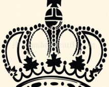 Popular items for crown stencil on Etsy